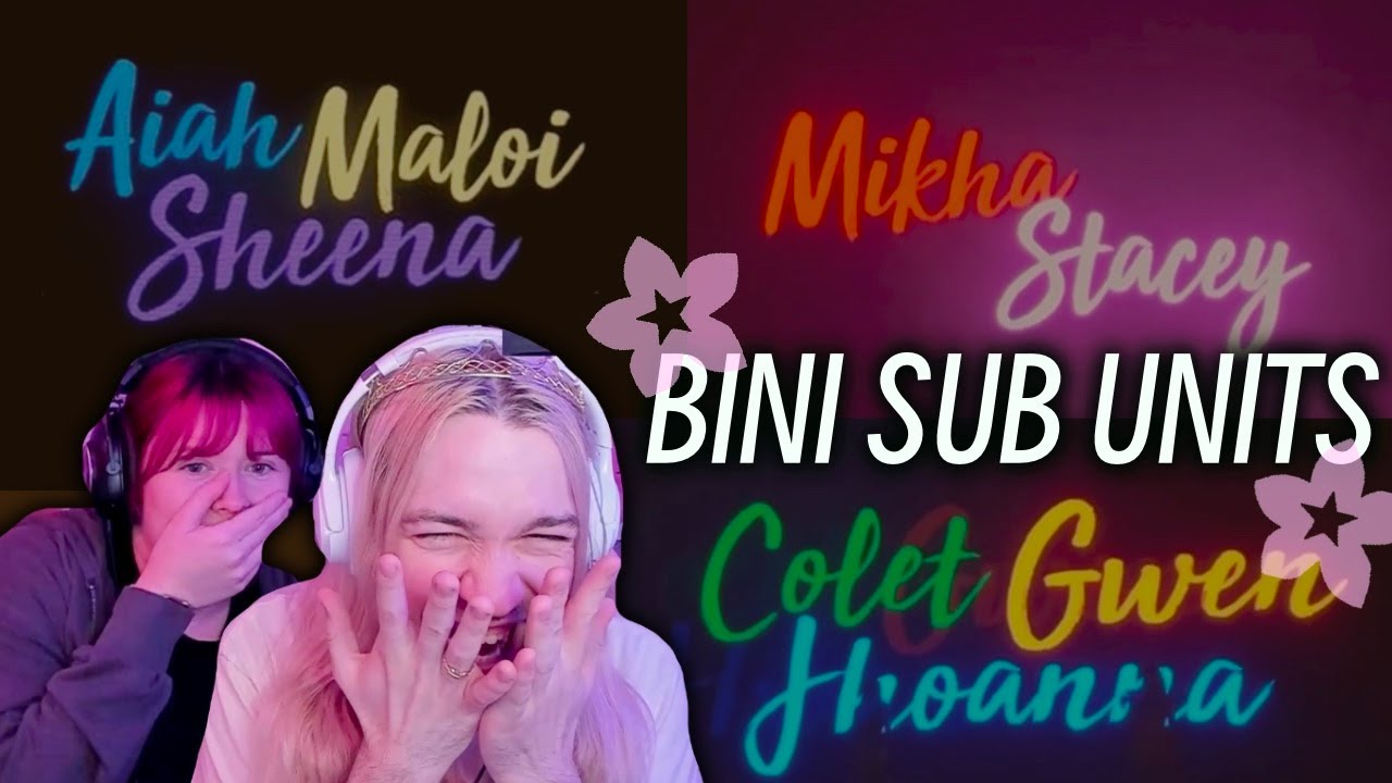 BINI Canada SUB UNITS REACTION! Vocal coach & dancer couple REACT ...