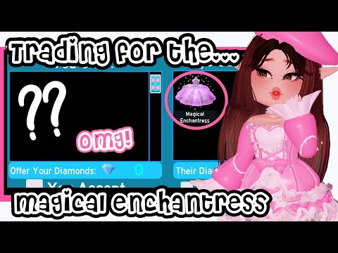 Trading For the Magical Enchantress Skirt! Roblox Royale High Trading ...