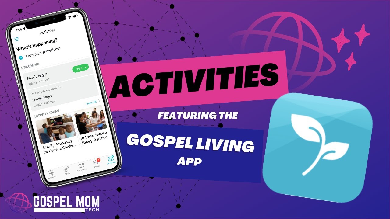 Adding Activities to the Gospel Living App - YouTube