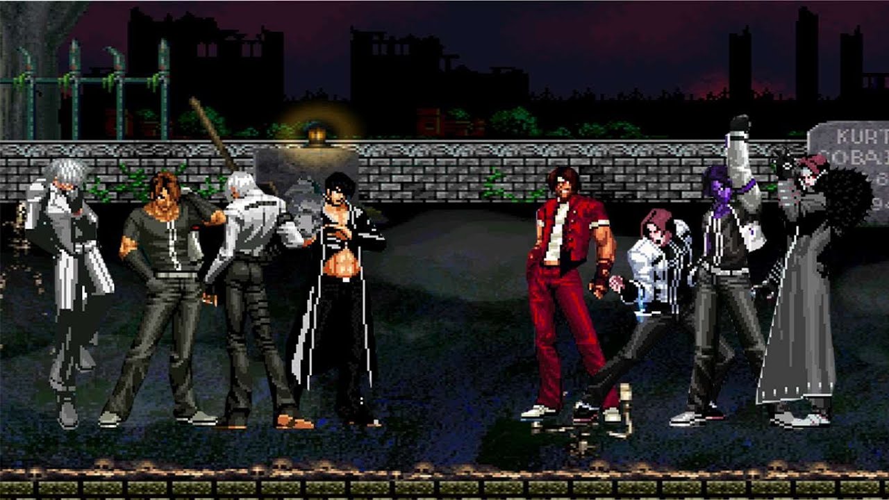 [KOF MUGEN] Original Kulou (ruben vanreenen) team VS Kyo team - YouTube