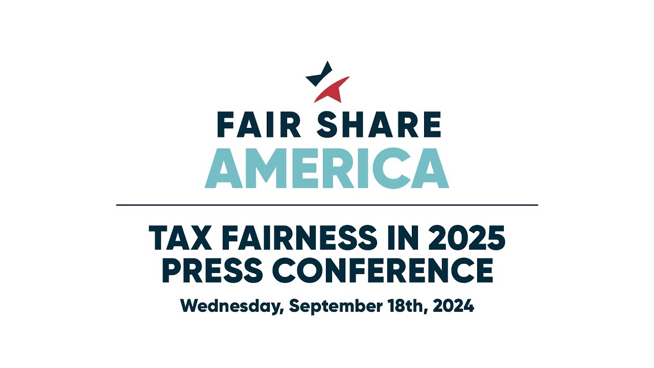 Fair Share America and Rep. Lloyd Doggett (D-TX) host “Tax Fairness in ...