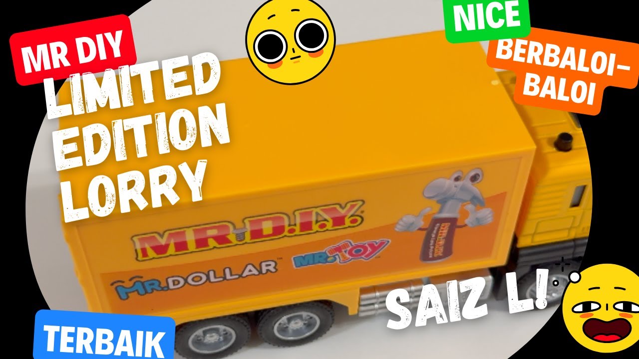 Unboxing Lori Mr DIY Saiz L | Berbaloi-baloi - YouTube