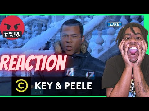 Key & Peele- "Black Ice" *REACTION* - YouTube