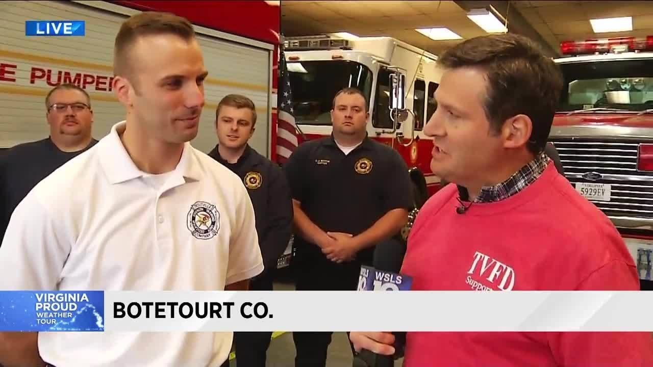 Stop 9: Botetourt County - Jeff talks with Chief Beckner - YouTube