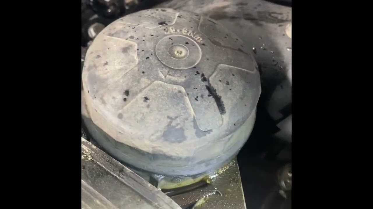 2004-2010 BMW X5 oil cooler removal - YouTube