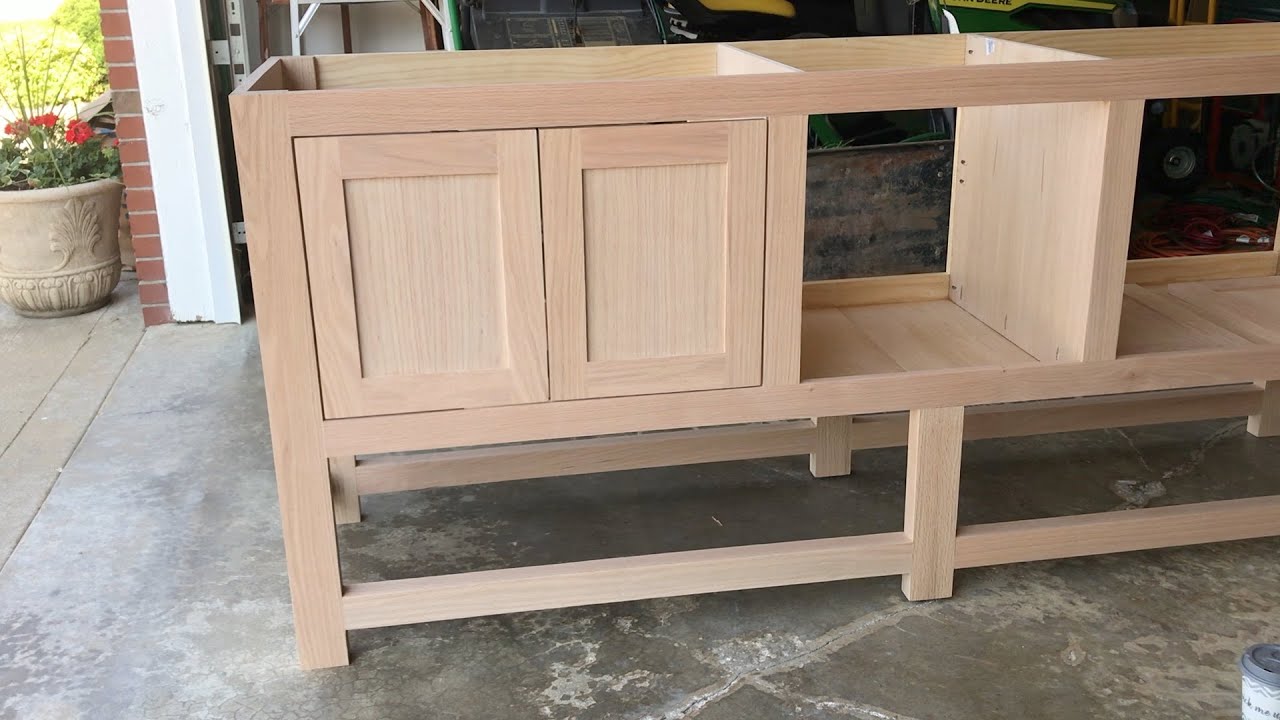 Build a Bathroom Vanity - Part 4 - Build Tongue & Groove Shaker Style ...