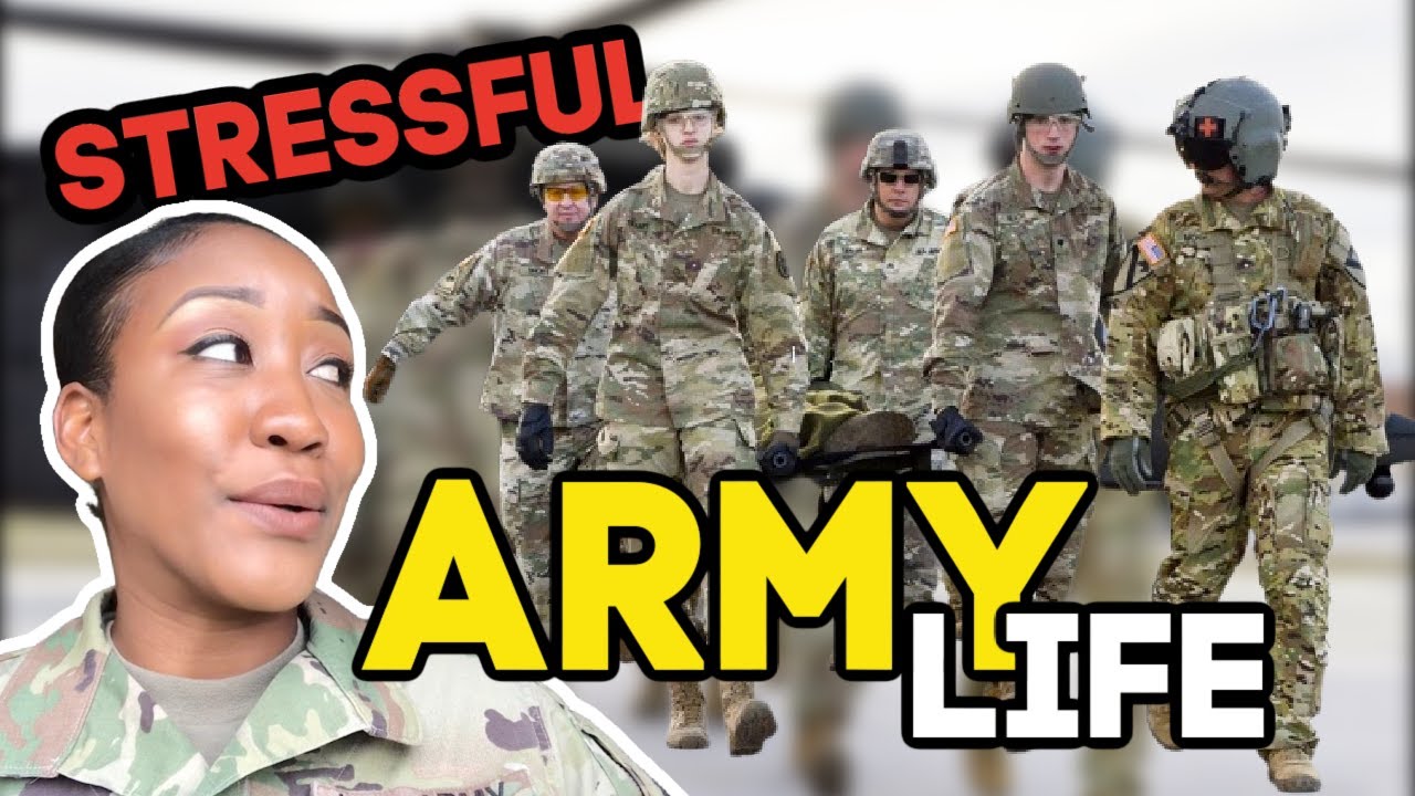ARMY LIFE | FEELING OVERWHELMED and stressed - YouTube