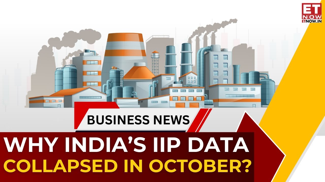 IIP Crashes To 0.4%: Festival Base or Real Slowdown? | IIP Growth Trend ...