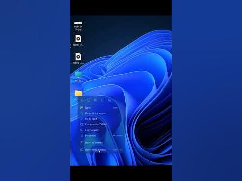 How to Hide Folder of Files , Computer Tricks - YouTube