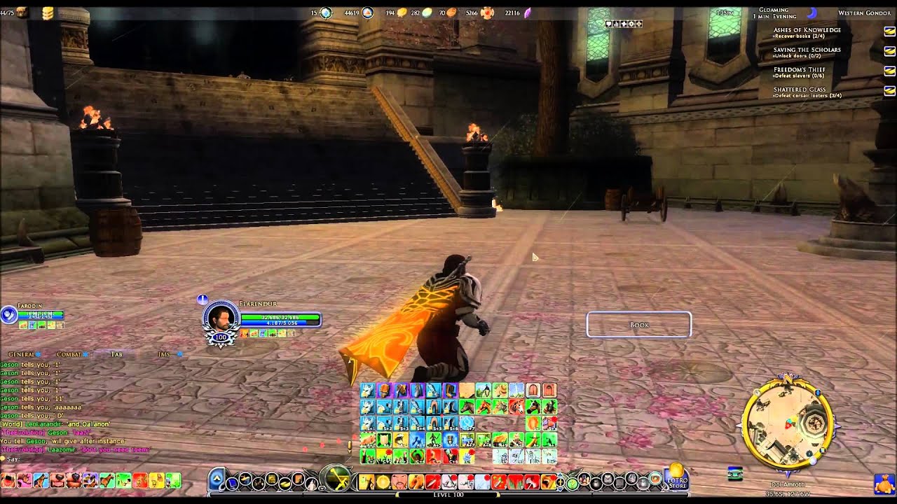 LOTRO - Retaking Dol Amroth: Training Instance -- The Library - Captain ...