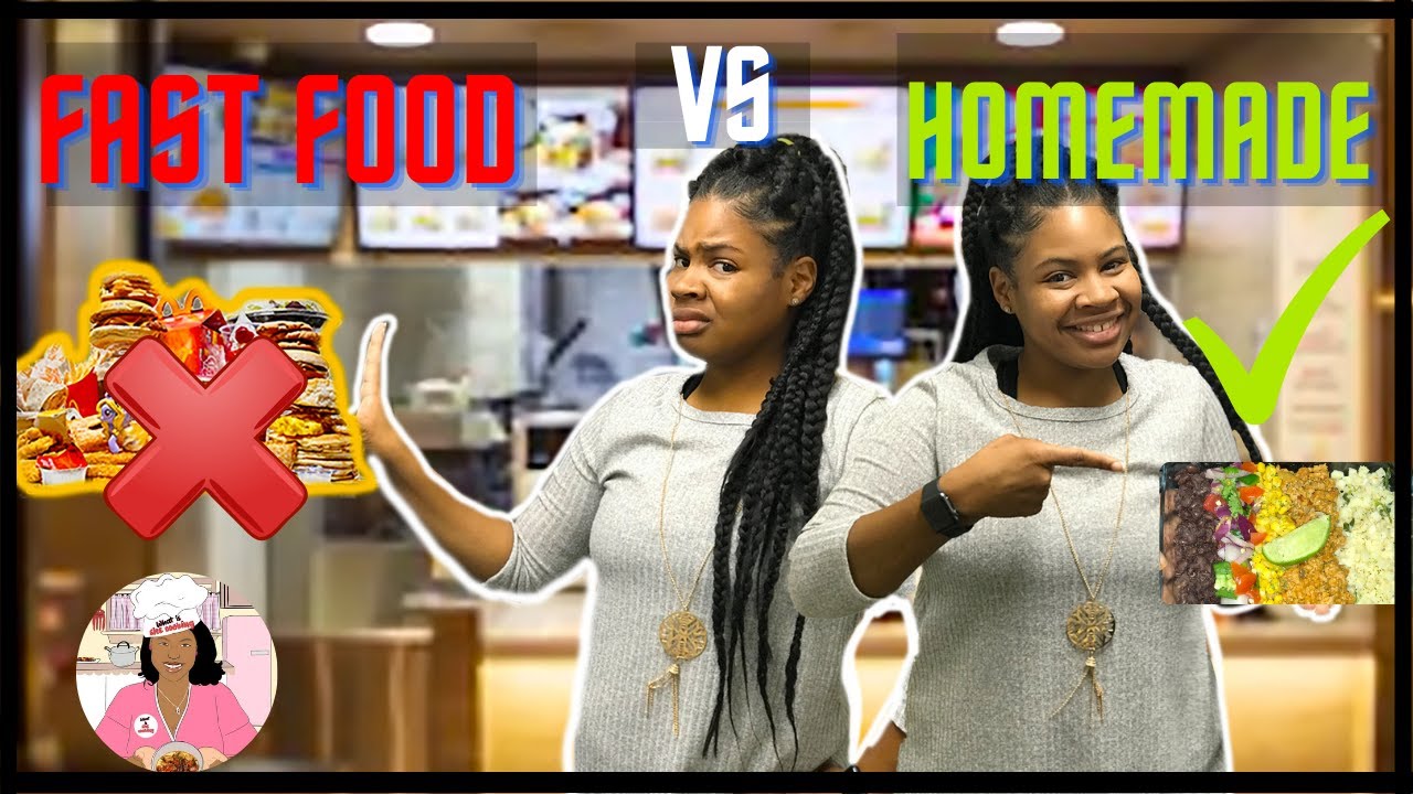 Fast Food vs Homemade Food | Pros and Cons - YouTube