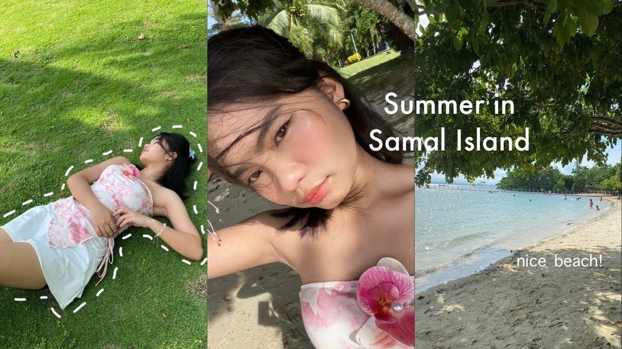 Samal Island Vlog: 𝜗𝜚 ྀི Uraya Beach Resort - Olivia Sands, what i eat, SM Lanang, and S&R ...