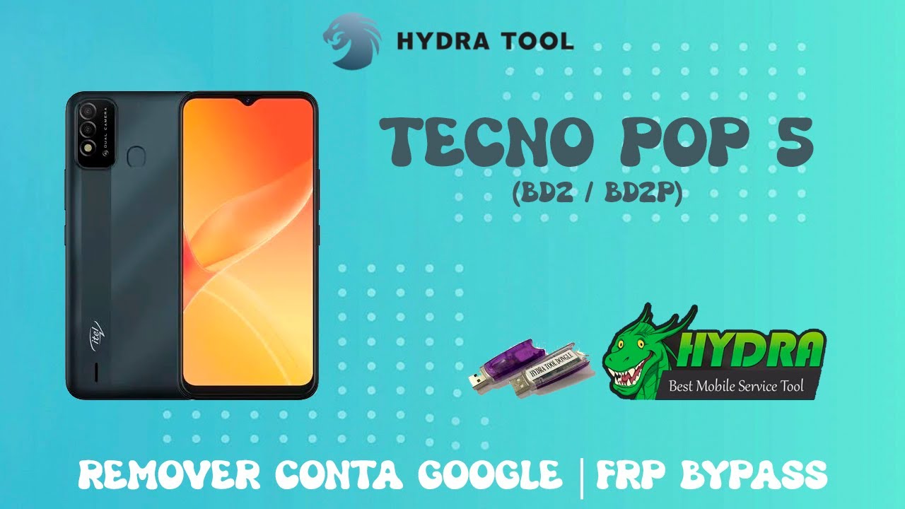 Tecno Pop 5 (#BD2/BD2P) SPD - Como Remover Conta Google (#FRPbypass ...