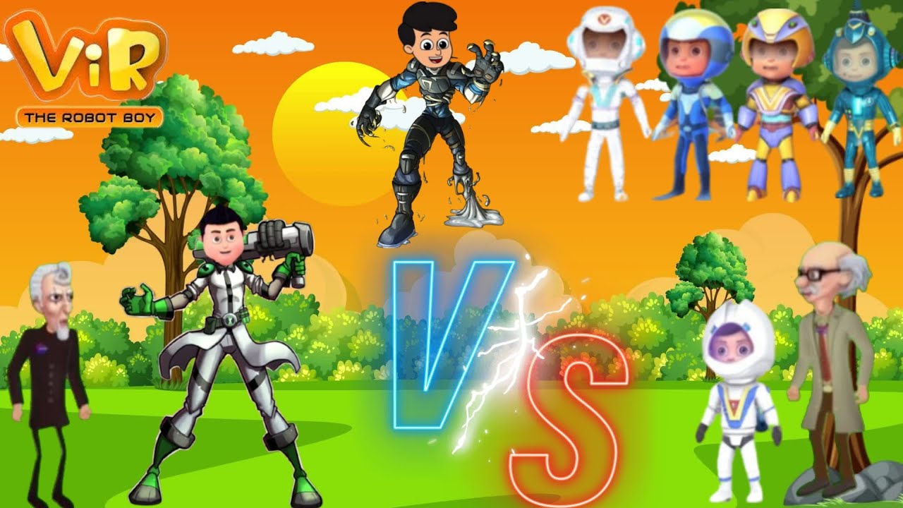 robot boy new episode | vir the robo boy vs bunty robot | cartoon video ...
