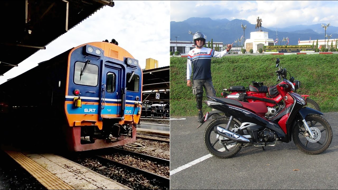 Trip to Thailand - Part 3 - Day Train to Chiang Mai, and Riding with ...