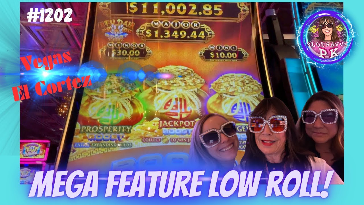 MEGA FEATURE hit at EL CORTEZ in Las Vegas on a Low Roll w Pk # ...