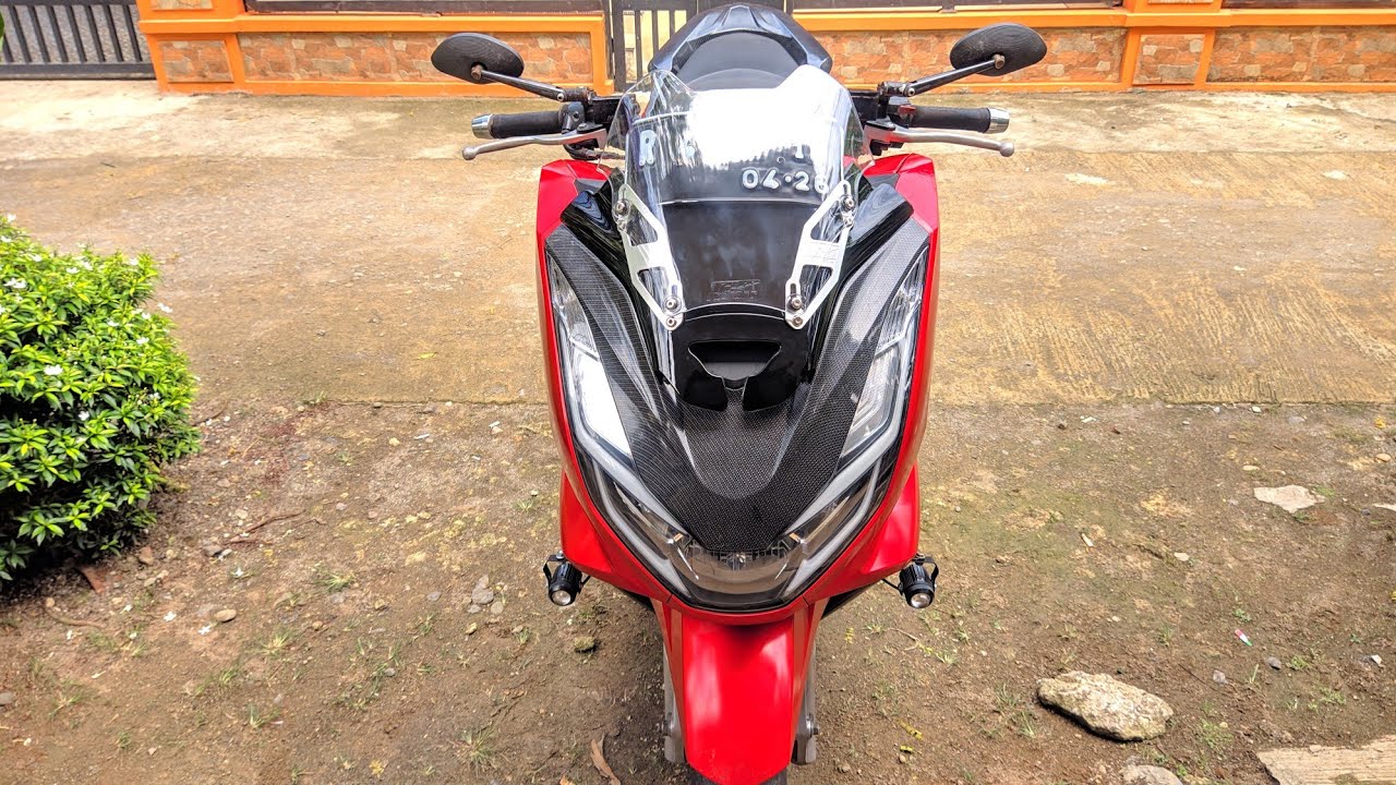 Windshield TJM PROJECT PCX 160 - YouTube