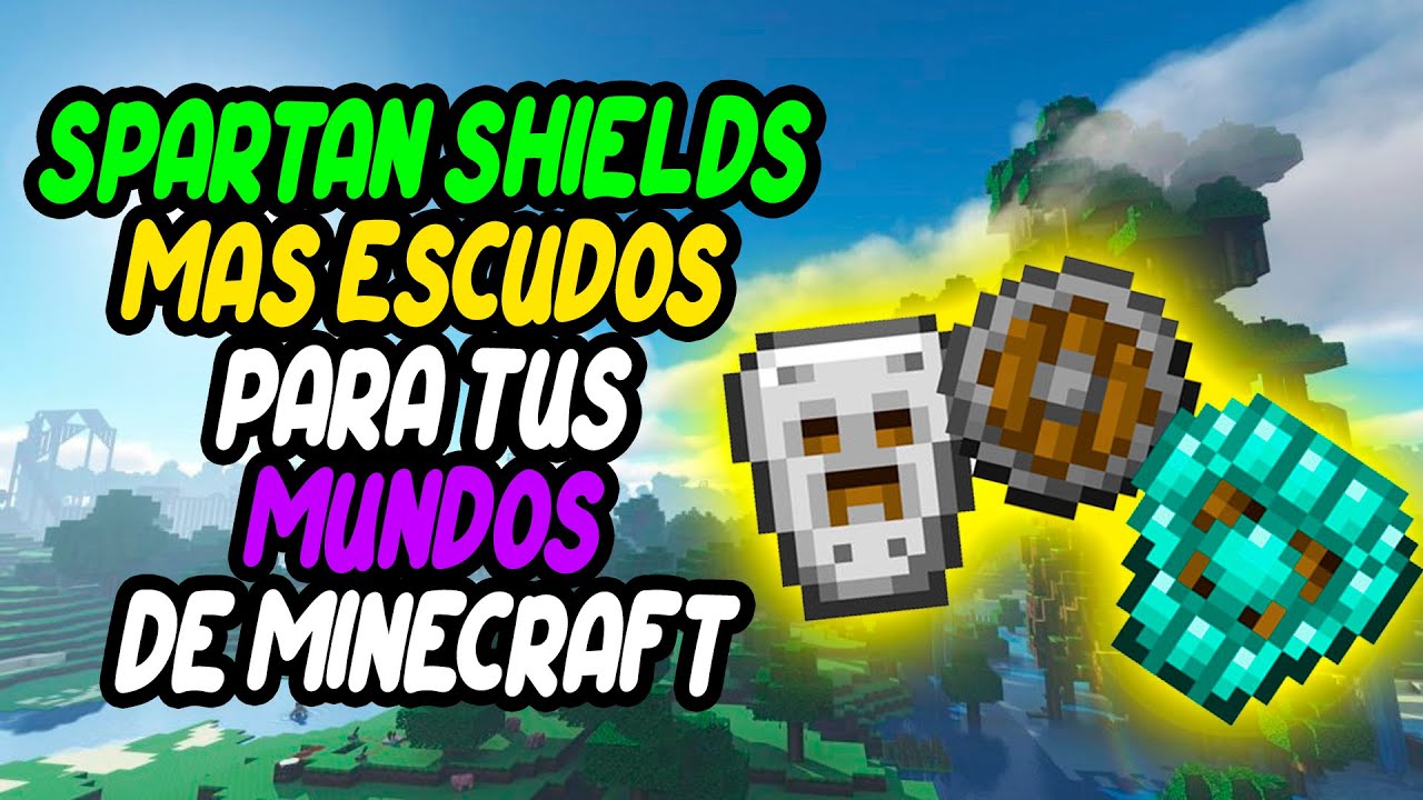 SPARTAN SHIELDS MOD 1.12.2 | MÁS ESCUDOS PARA TUS MUNDOS DE MINECRAFT ...