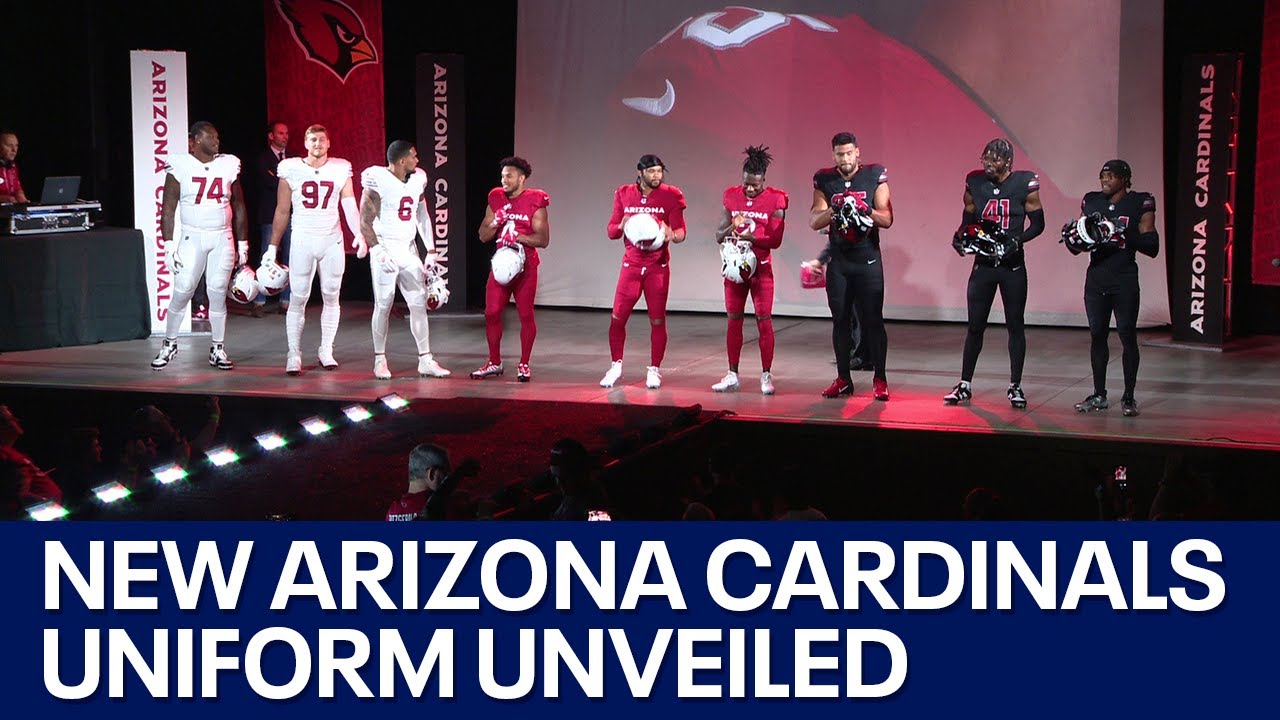 Arizona Cardinals unveil new uniform - YouTube