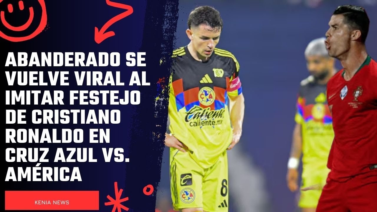 Abanderado se vuelve viral al imitar festejo de Cristiano Ronaldo en ...