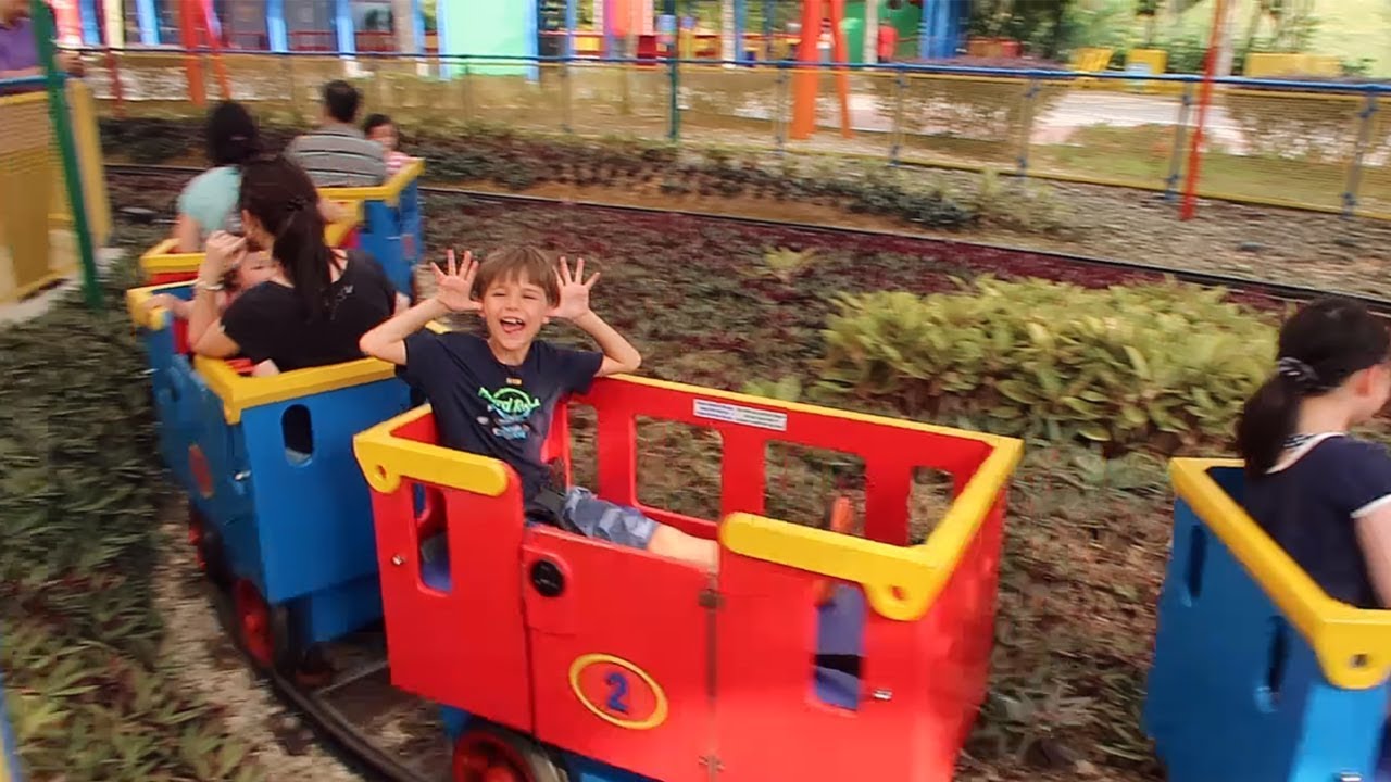 Lego Duplo Fast Train at Legoland - YouTube