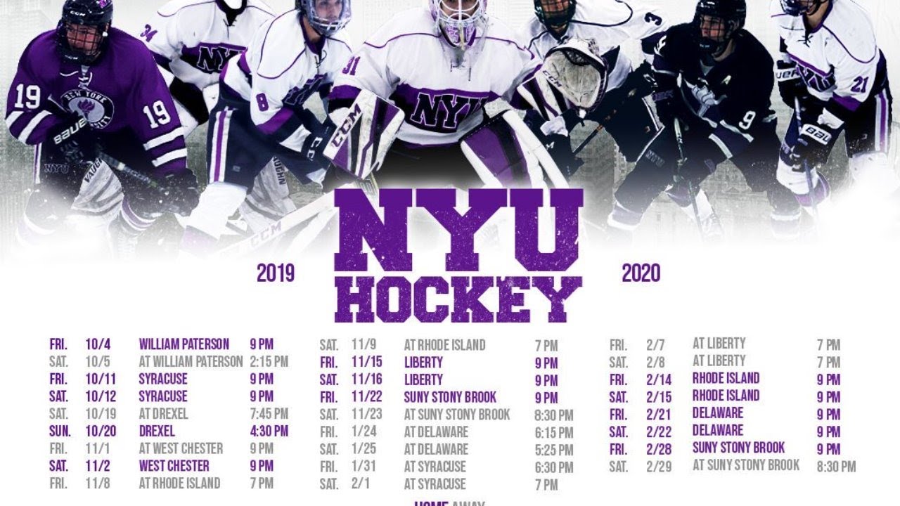 NYU HOCKEY VS LU 11.16.19 - YouTube