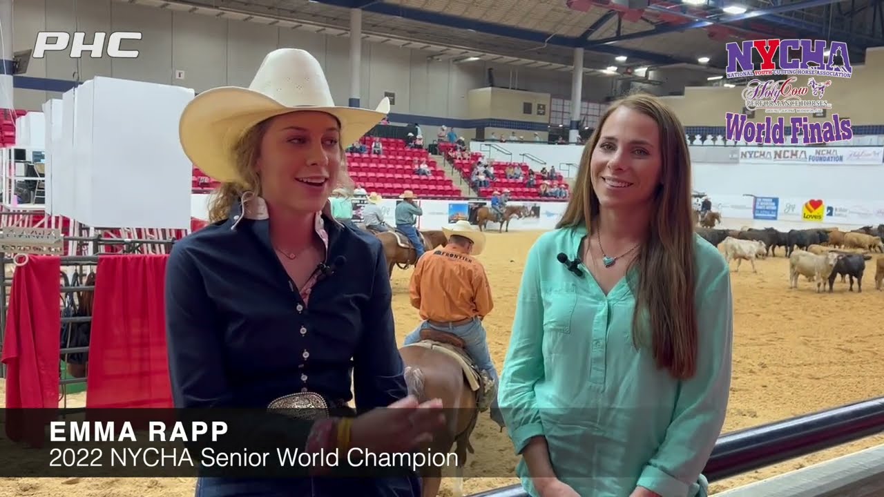 Emma Rapp - 2022 NYCHA Senior World Champion - YouTube
