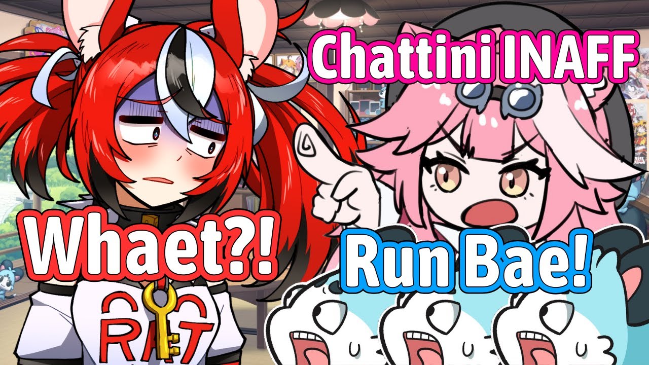 Chattini Aware Bae With Raora Shopping Trap!【Hololive EN】 - YouTube