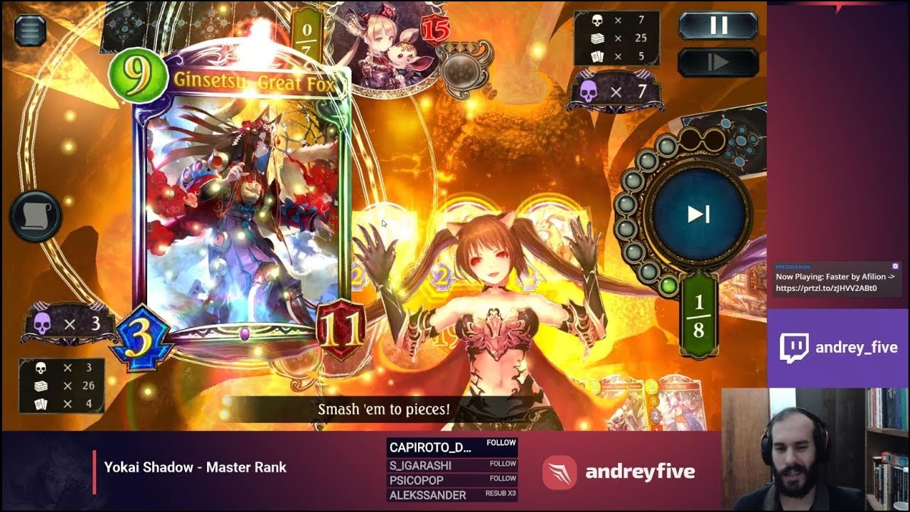 Shadowverse - Ultimate Colosseum - Youkai Shadow (Fox / Ginsetsu ...