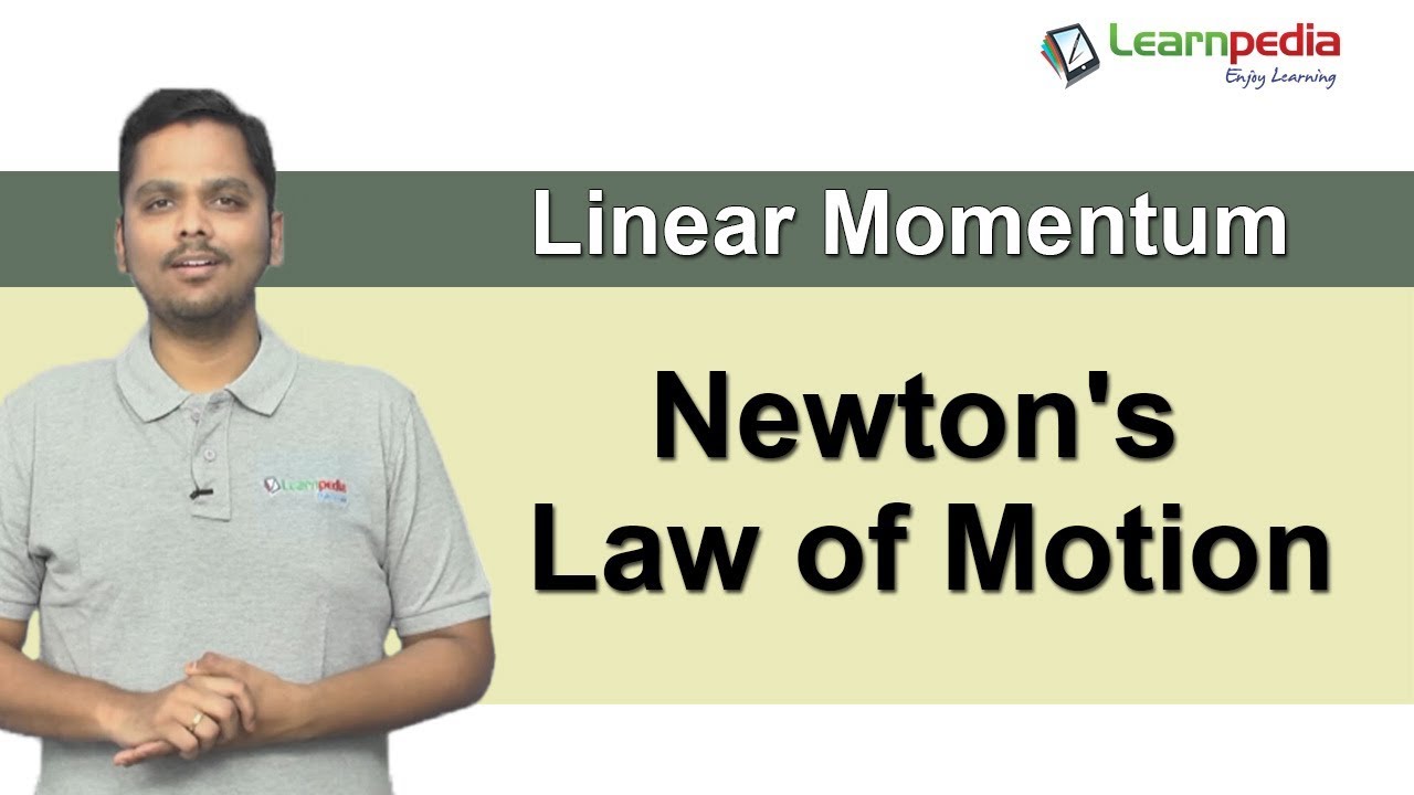 Linear Momentum explained in a simple manner with a solved example. JEE ...