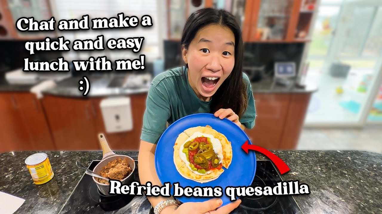 Let's chat and make a quick lunch together! - YouTube
