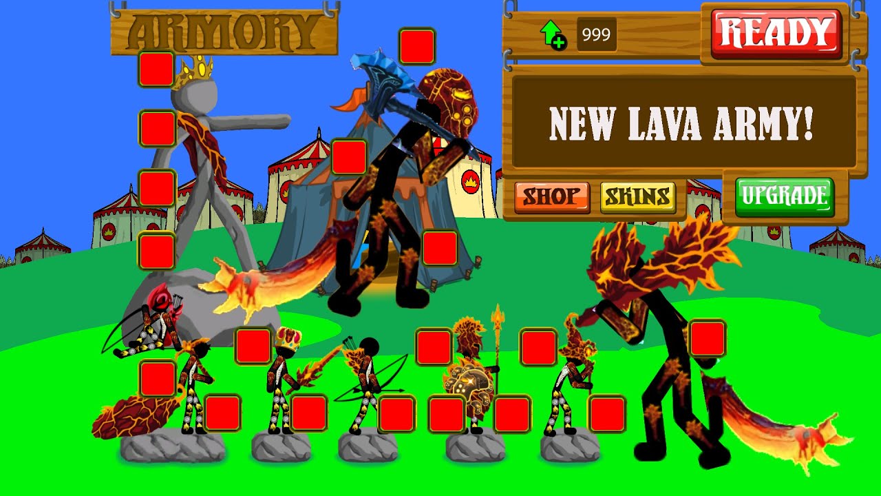 New Army Update Unlocked Insane All Lava Bosses In Stick War Legacy ...