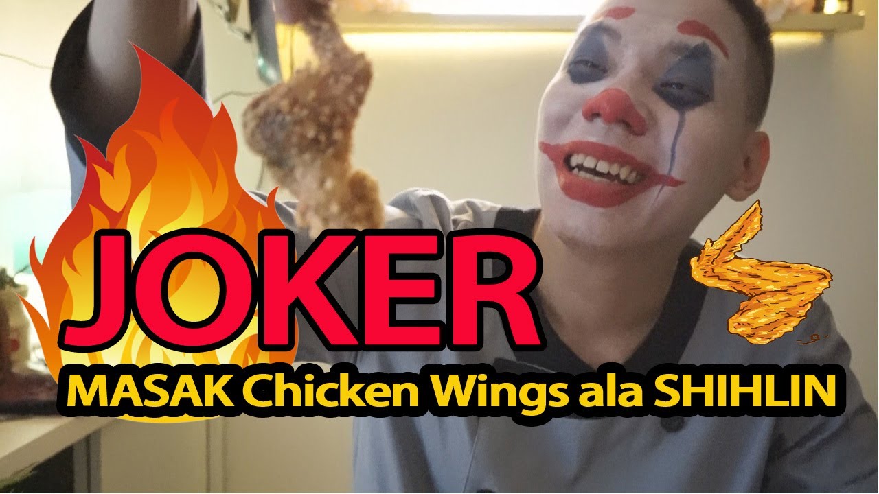 JOKER masak CHICKEN WINGS ... #tutorial masak - YouTube