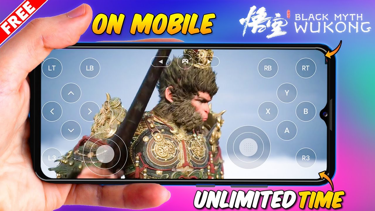 All *Possible Ways* to Play Real Black Myth: Wukong on Mobile 😱 | Best ...