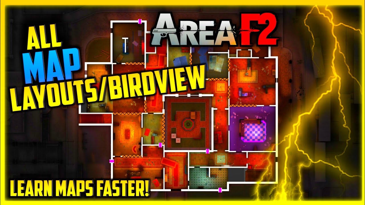 ALL LAYOUTS OF MAPS IN AREA F2! - YouTube