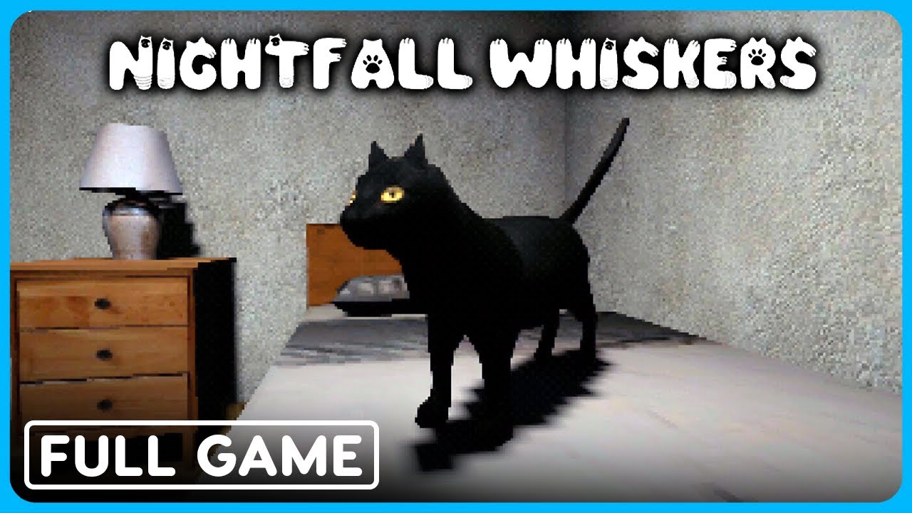 Nightfall Whiskers | Full Game | Walkthrough Gameplay | Short Horror ...