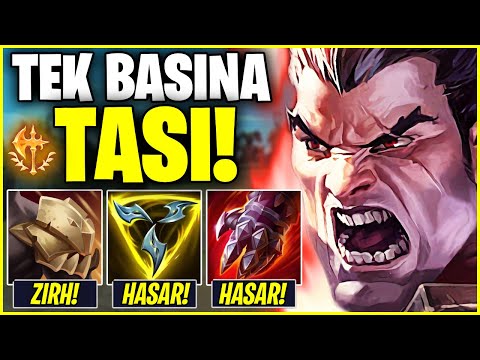 OYUNUN EN ZOR ELOSUNDA BİLE TEK BAŞINA TAŞIYAN DARIUS! (PENTAKILL ATTIM!)