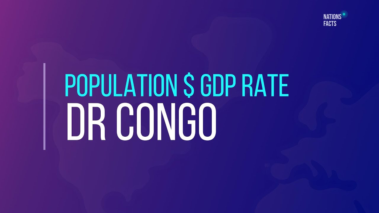 DEMOCRATIC REPUBLIC OF THE CONGO Population $ GDP Rate 💰 Current GDP ...