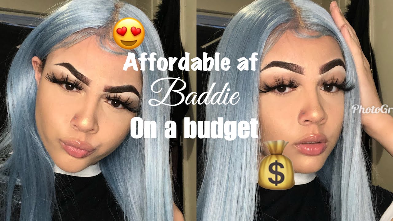 Everyday makeup routine / baddie on a budget - YouTube
