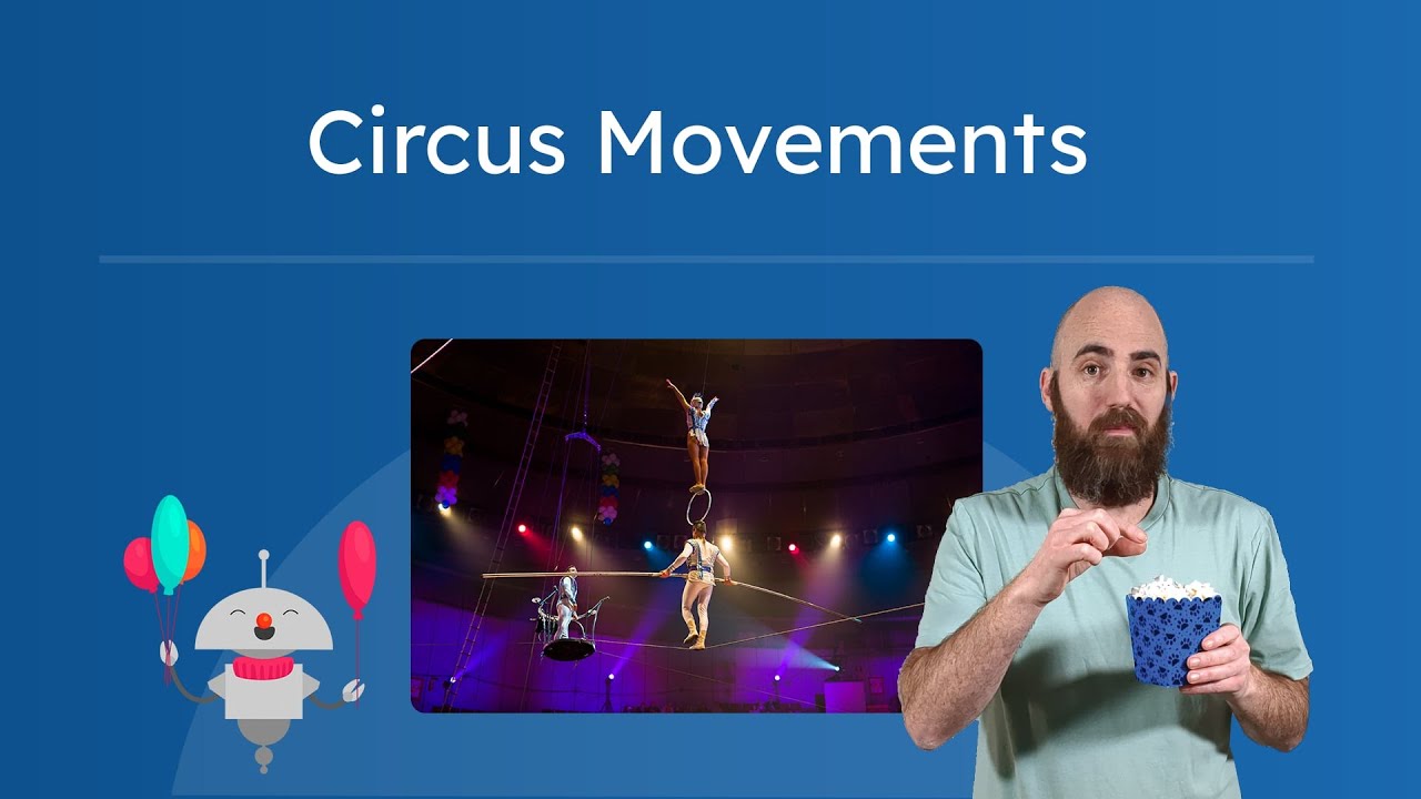 Circus Movements Routine - Be a Bear, Elephant, Clown, and More! - YouTube