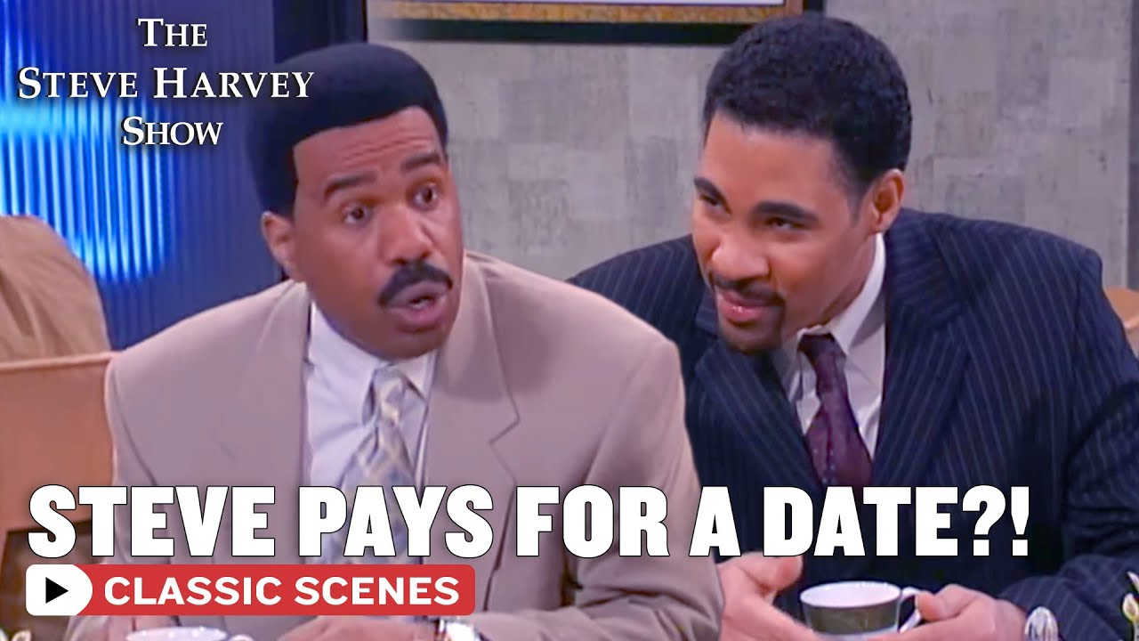 Steve Sets Up A Double Date | The Steve Harvey Show - YouTube