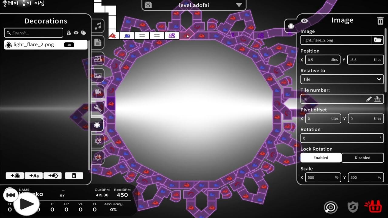 [ADOFAI] Magic Shape with INSANE effects - YouTube