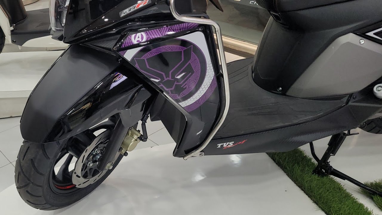 2023 TVS NTorq 125 - Black Panther Edition - YouTube