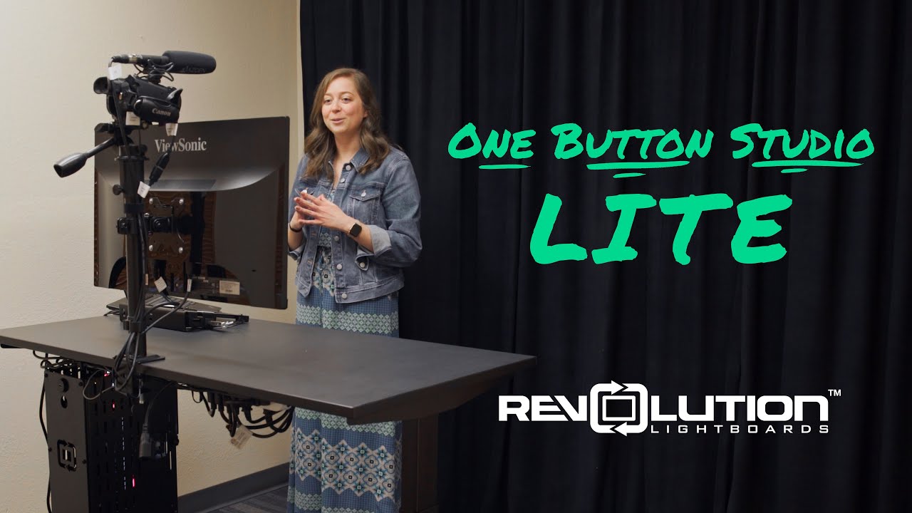 Introducing the One Button Studio Lite | Revolution - YouTube