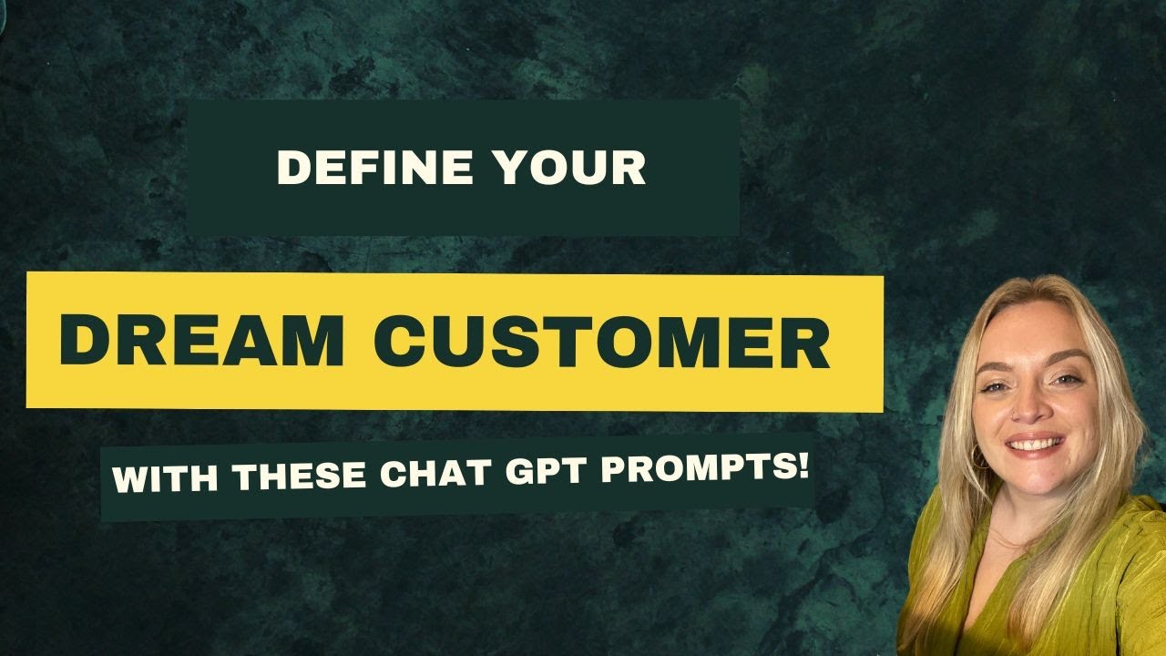 Use AI to define your Dream Customer! - YouTube
