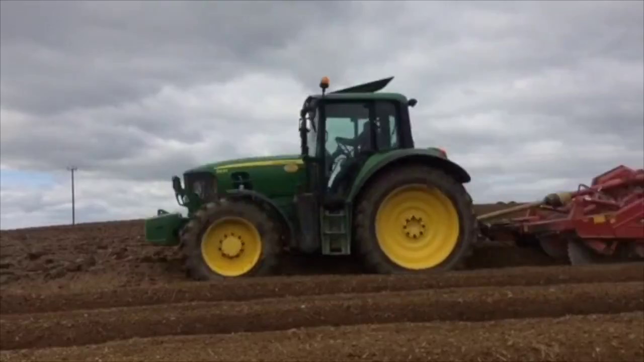 Destoning and Planting Potatoes | Cork, April 2017 | Fear The Deere ...