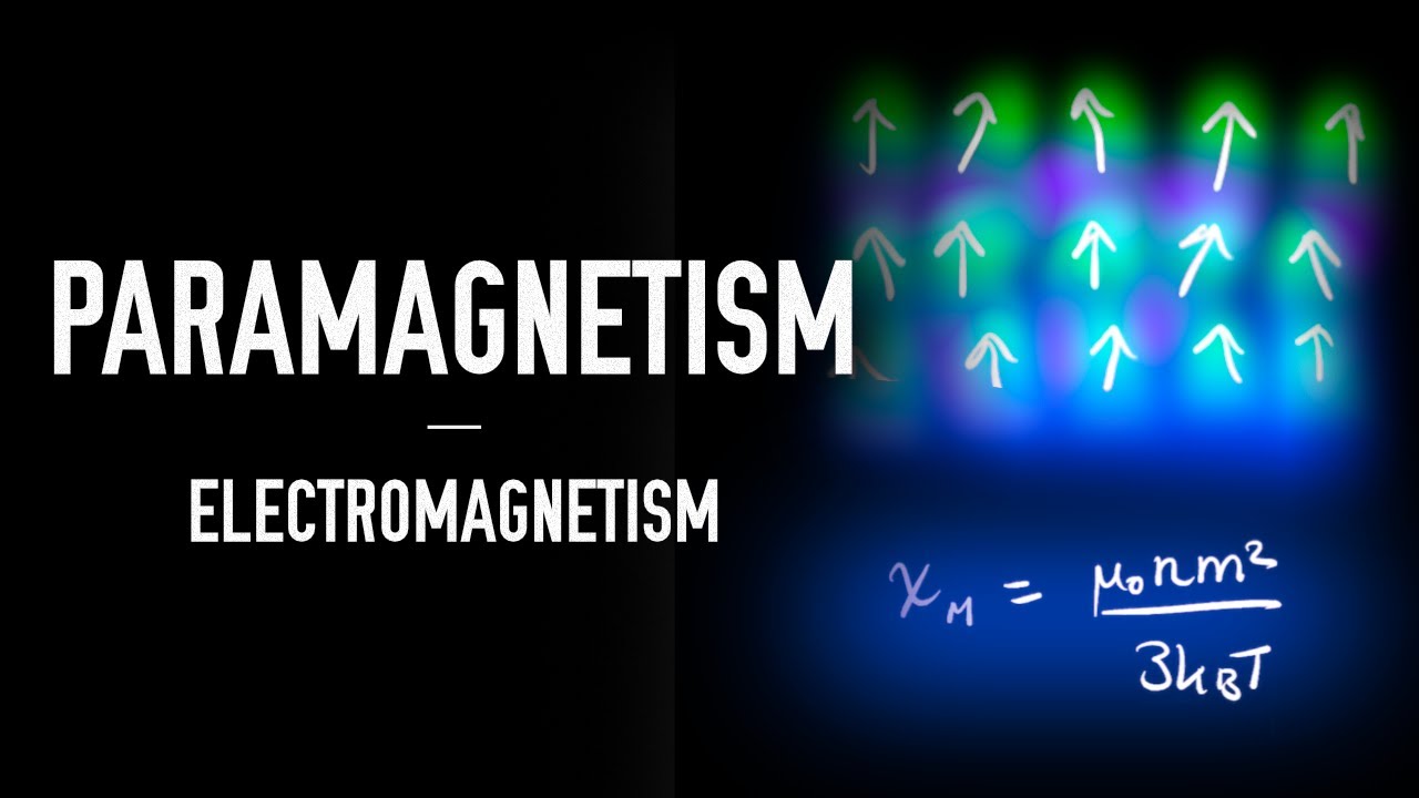Paramagnetism - Electromagnetism - YouTube