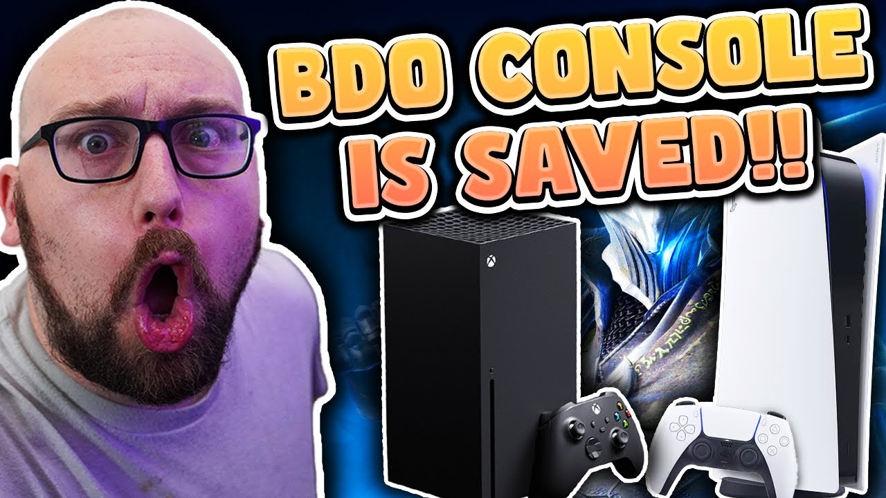 BDO CONSOLE IS SAVED!! - YouTube
