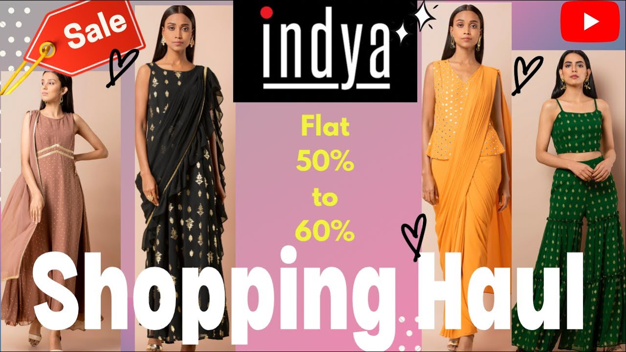 INDYA Brand Haul & Review 2021||Ethnic Party Wear||Festive Wear || SALE ...