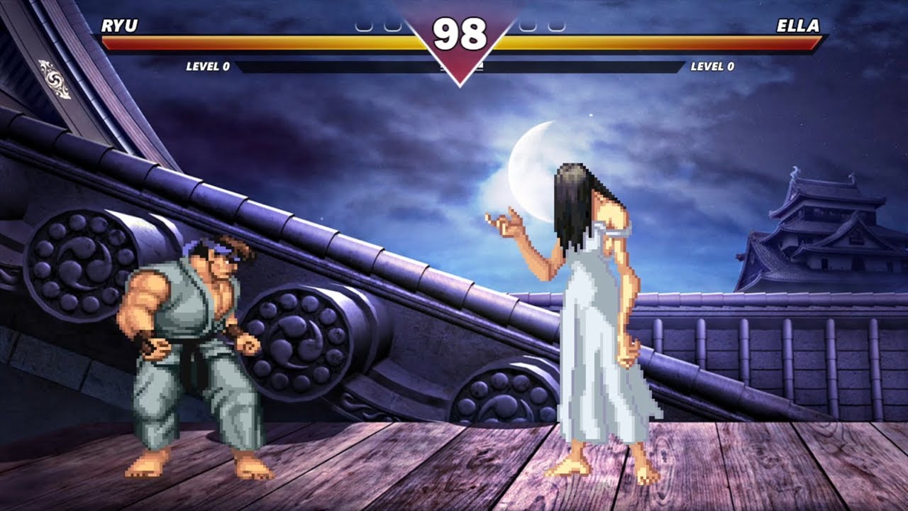 RYU vs ELLA (The Ring Girl) - YouTube